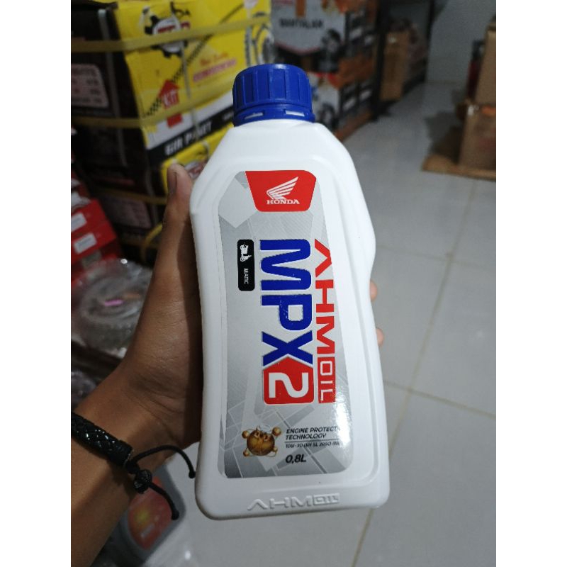Jual Oli MPX2 Matic Honda Original AHM isi 0,8L SAE 10W-30 Untuk motor ...