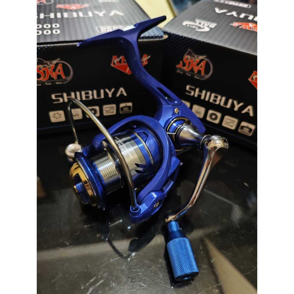 Jual Reel Pancing Aewa Shibuya Spool Besi Power Handle Murah ...