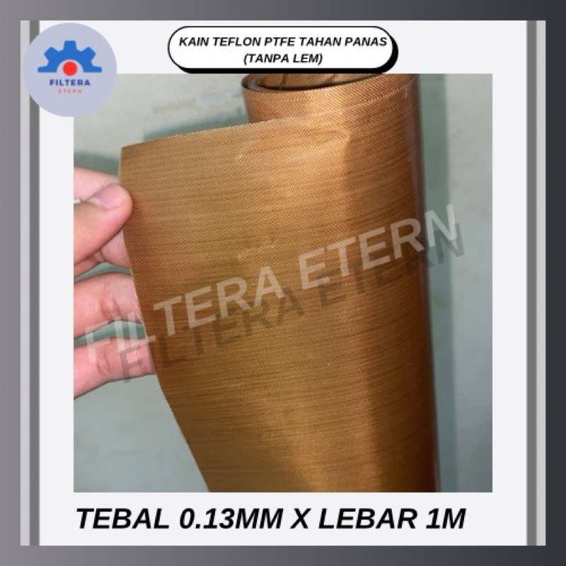 Jual Kain Teflon Tahan Panas 0.13mm (Tanpa Lem) | Shopee Indonesia