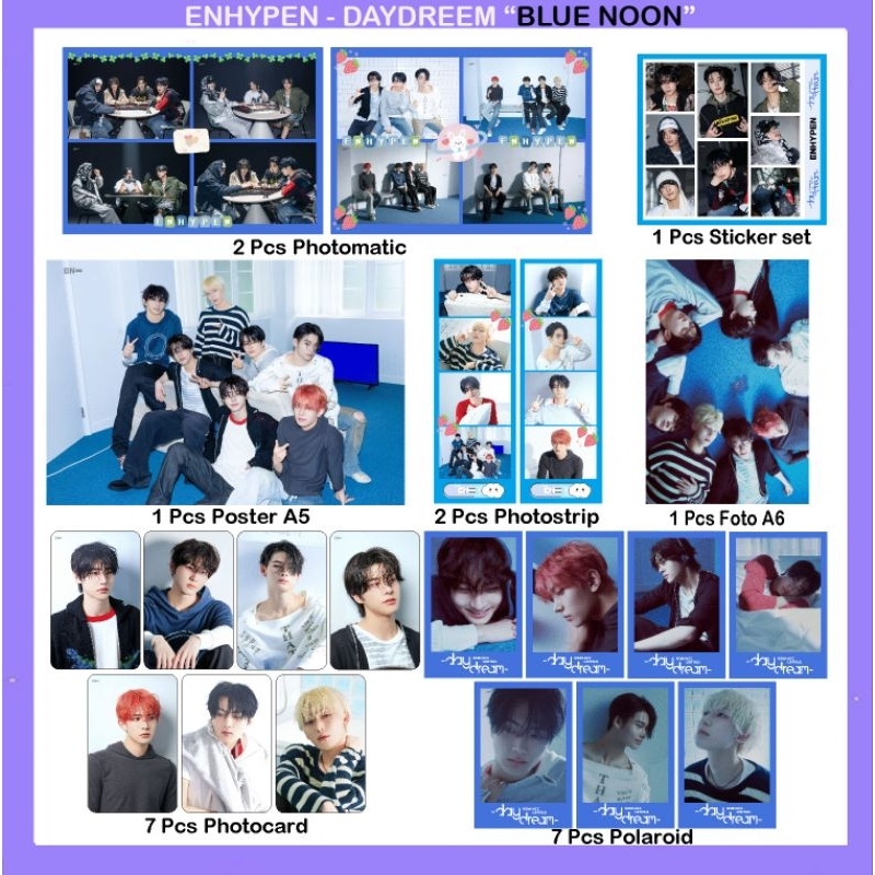 Jual Paket fankit enhypen enha Romance untold daydream | Shopee Indonesia