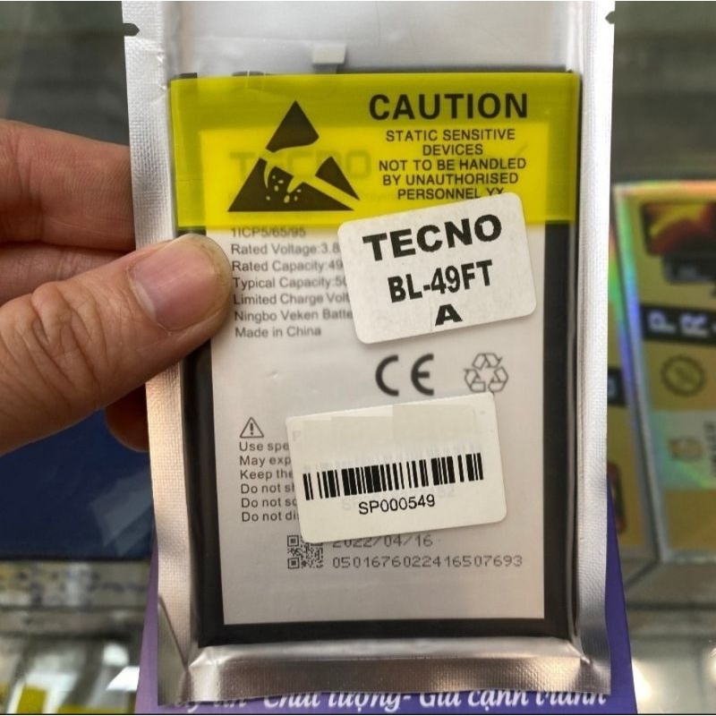 Jual Baterai Batre HP TECNO Spark 9 KG5H ORIGINAL Model Batrei Battery ...