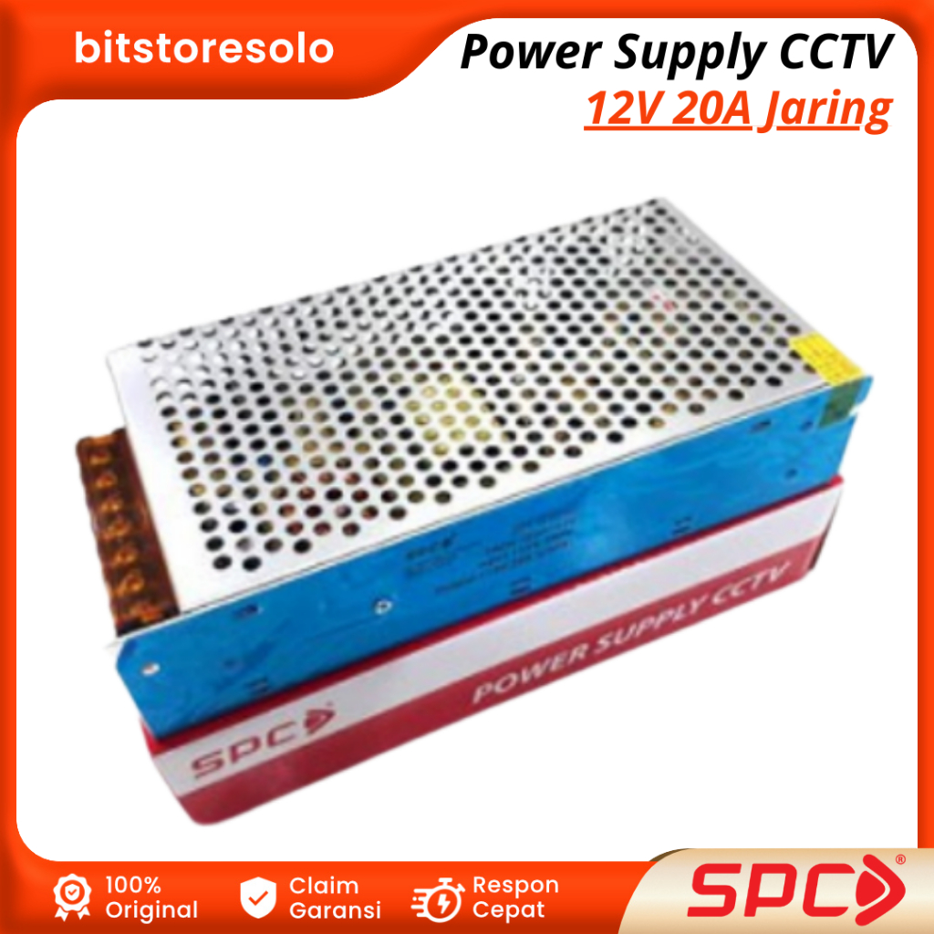 Jual Power Supply CCTV 12V 20A Jaring | Shopee Indonesia