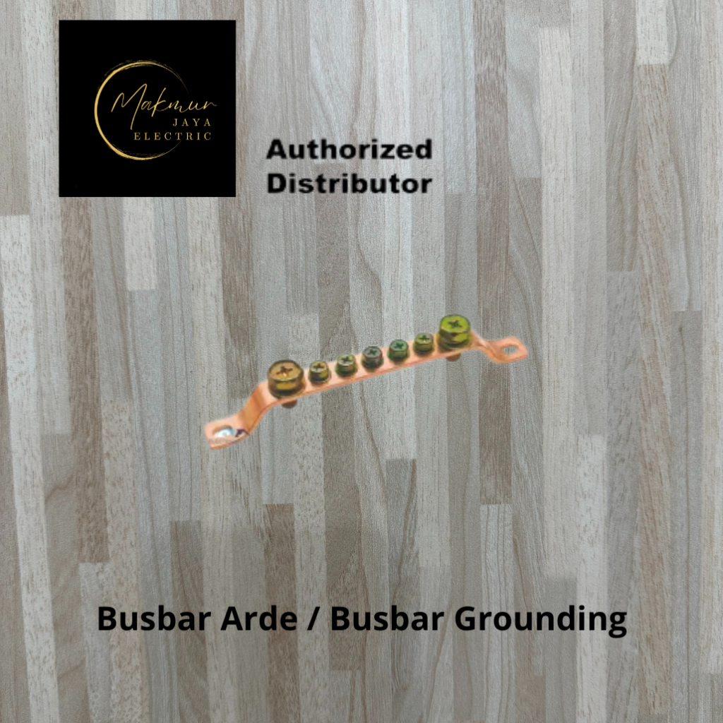Jual Busbar Arde / Busbar Grounding | Terminal Grounding Panel Listrik ...