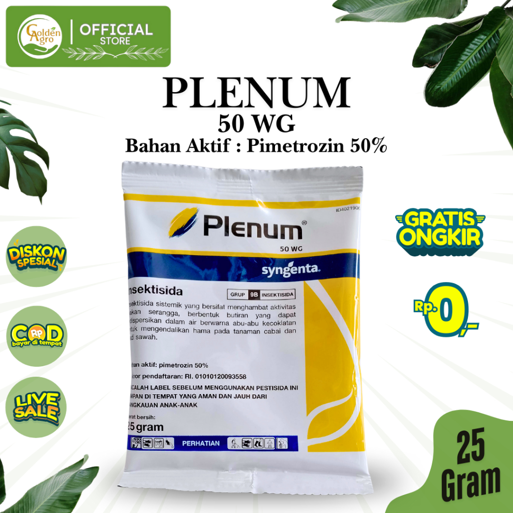 Jual INSEKTISIDA PLENUM 50WG WG 25GR GR GRAM | Shopee Indonesia