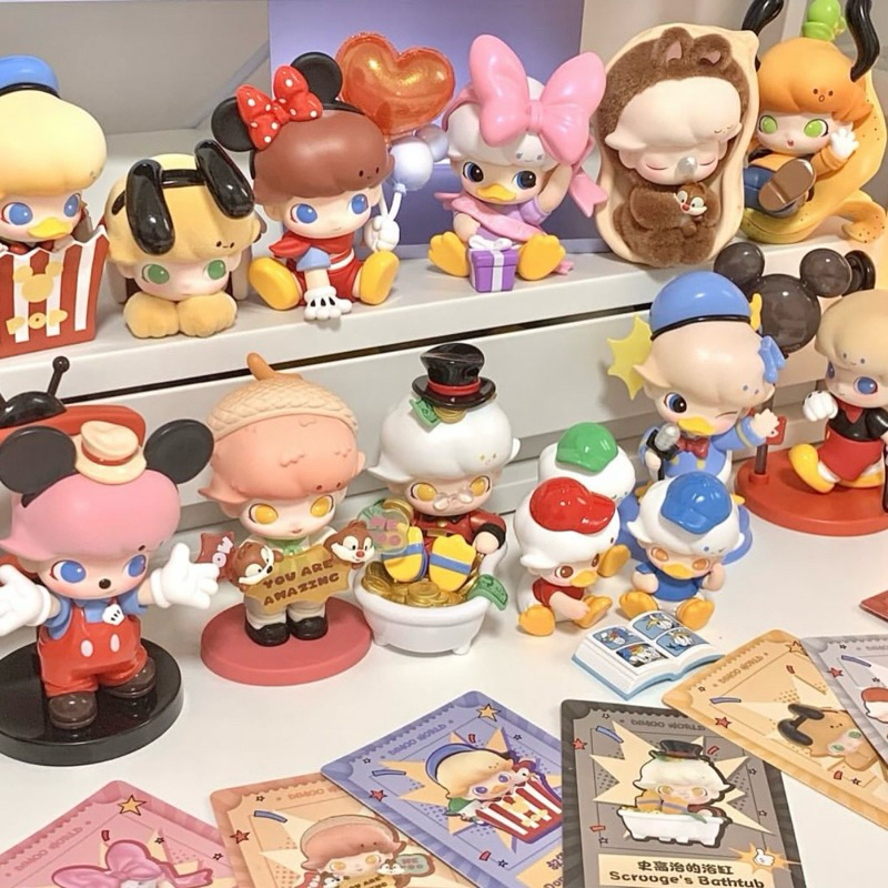 Jual DIMOO WORLD × DISNEY Series Figures Mickey New Pop Mart | Shopee ...