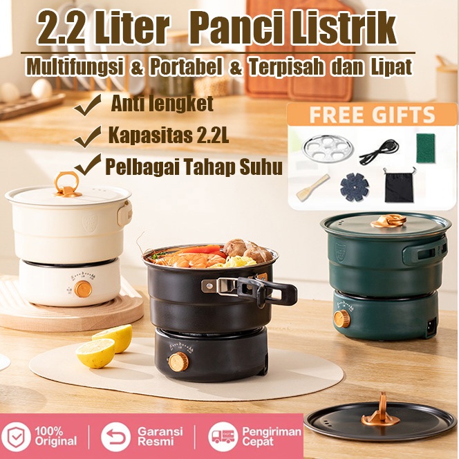Jual Memasak Cepat- 2,2L 500W Kompor Listrik Lipat Portable Dilengkapi ...