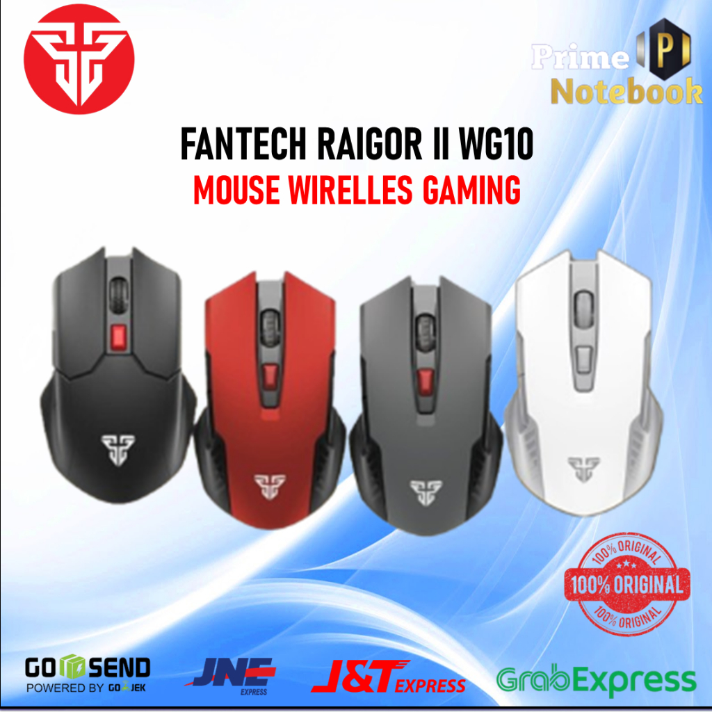 Jual Fantech Mouse Wireless Gaming Raigor II WG10 | Shopee Indonesia