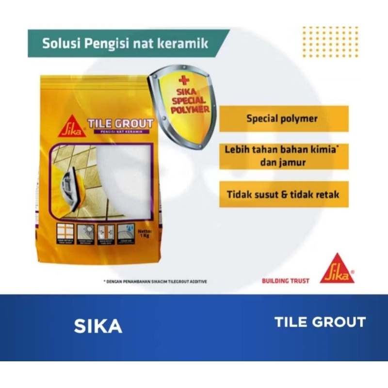 Jual Sika Nat Keramik / Dempul Keramik / Sika Tile Grout 1 kg | Shopee ...