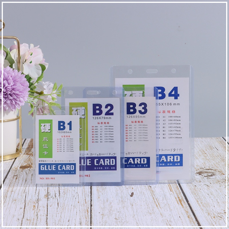 Jual ID CARD CASE / Plastik Name Tage / Plastik Nama Portrait NAMETAG / B1 / B2 / B3 / B4 / A1 ...