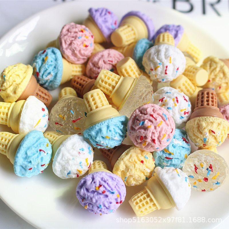 Jual Miniatur Mini Food Play Breakfast Roti Kue Makanan 1Pack isi 5pcs ...