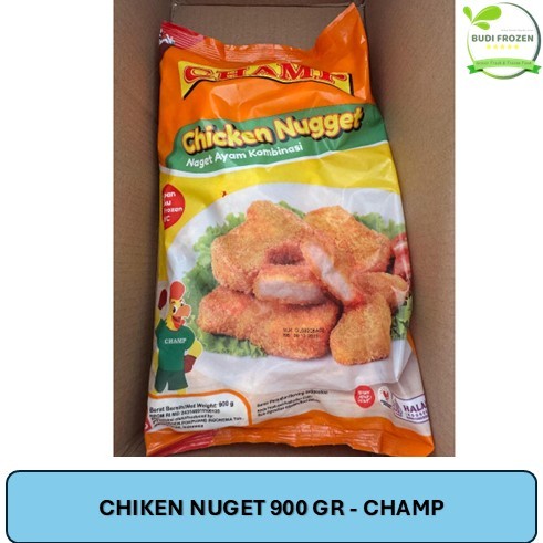 Jual CHAMP CHIKEN NUGGET 900 GR - CHAMP KEMASAN BARU | Shopee Indonesia