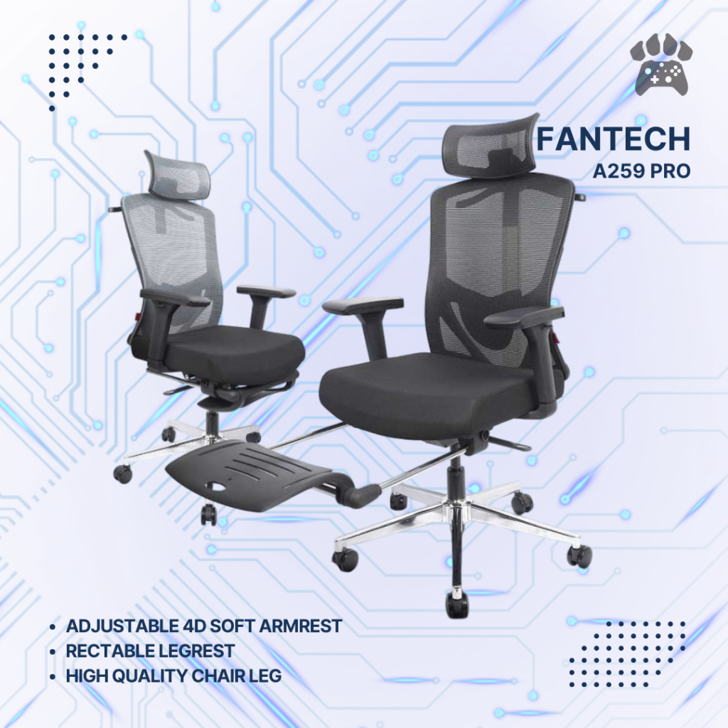 Jual Fantech OCA259S / OC-A259S / OCA259 PRO Gaming Premium Office ...