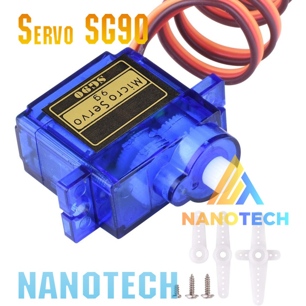 Jual Motor Servo SG90 Tower Pro Micro 9g Mini include Accessories | Shopee Indonesia