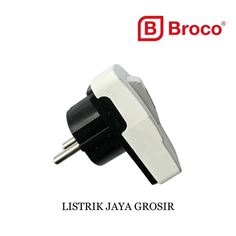 Jual BROCO Steker saklar lampu on off 13311 / colokan + saklar | Shopee ...