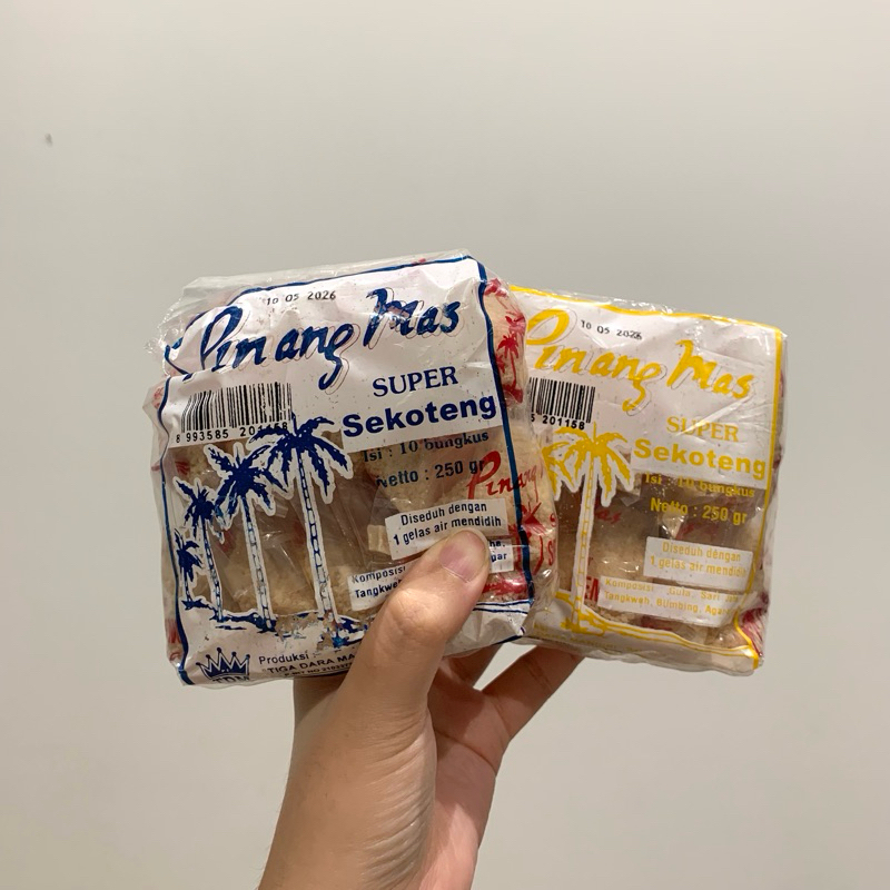 Jual Sekoteng pinang mas minuman jahe tradisional sachet instan ...