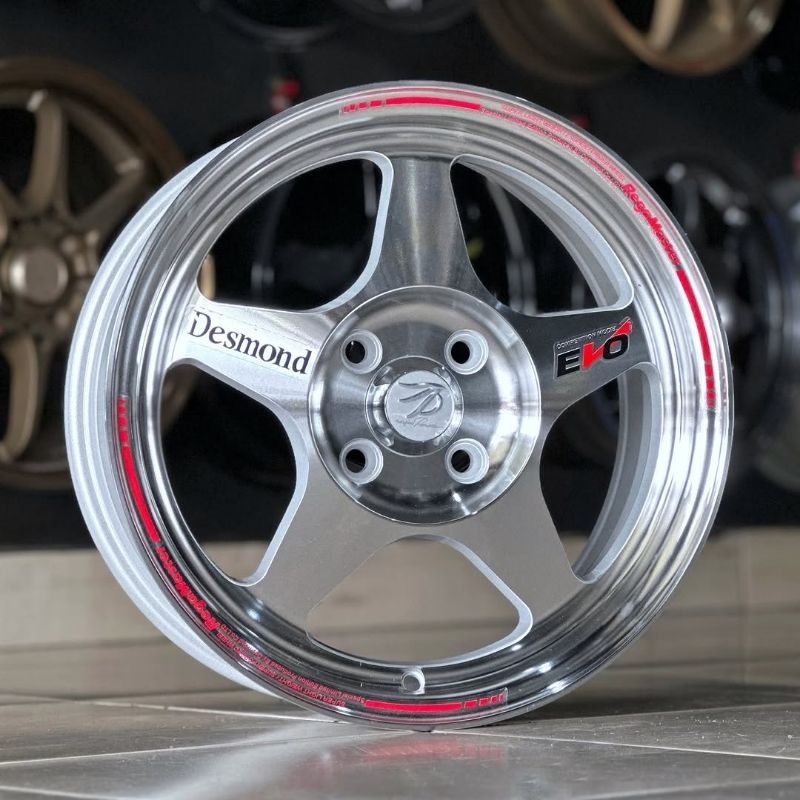 Jual velg mobil racing r15 SPOON EVO LEBAR 6,5 ET 40 velg ring 15 untuk ...