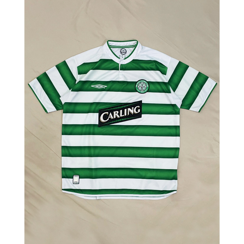 Jual Original Umbro Celtic FC Home Kit 2003 2004 Jersey Bola Vintage ...