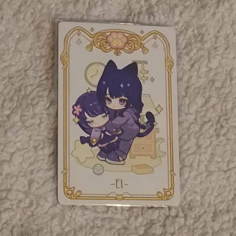 Jual genshin impact kyomon polaroid raiden shogun ei photocard pc ...