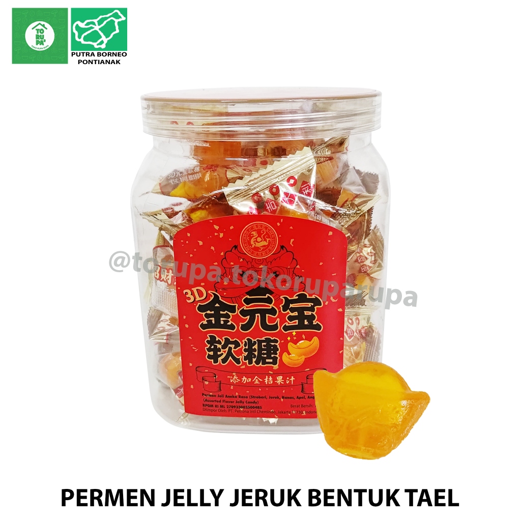 Jual Permen Jelly Jeruk Tael 198 gr / Permen Jeli Jeruk Mandarin Orange ...