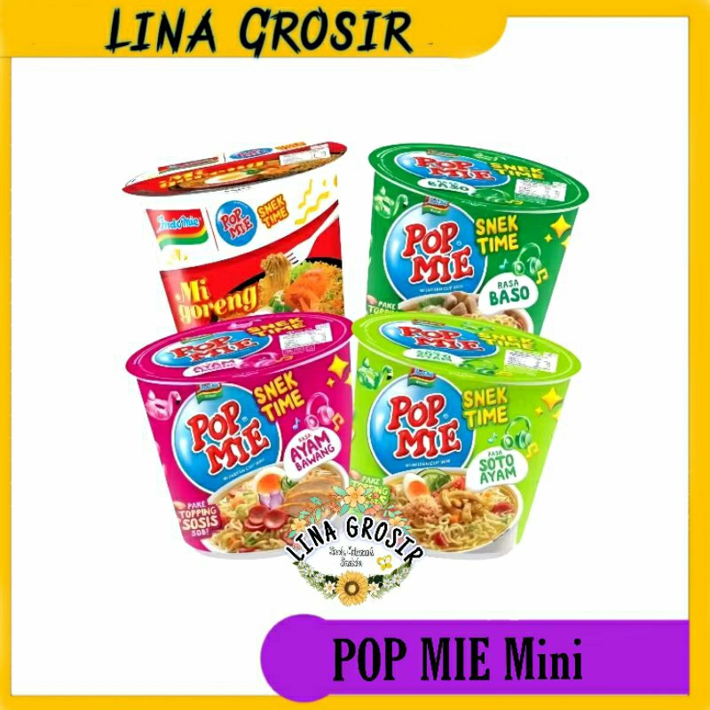 Jual POP MIE MINI 39gr Aneka Rasa | Shopee Indonesia