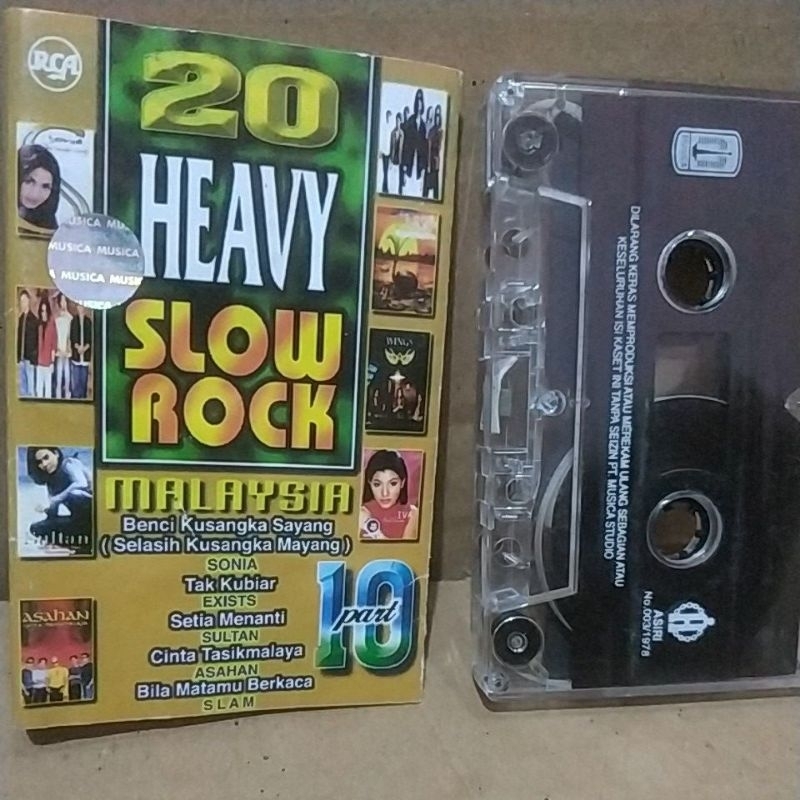 Jual Kaset pita 20 Heavy Slow Rock Malaysia 10 (Baca Deskripsi) | Shopee Indonesia