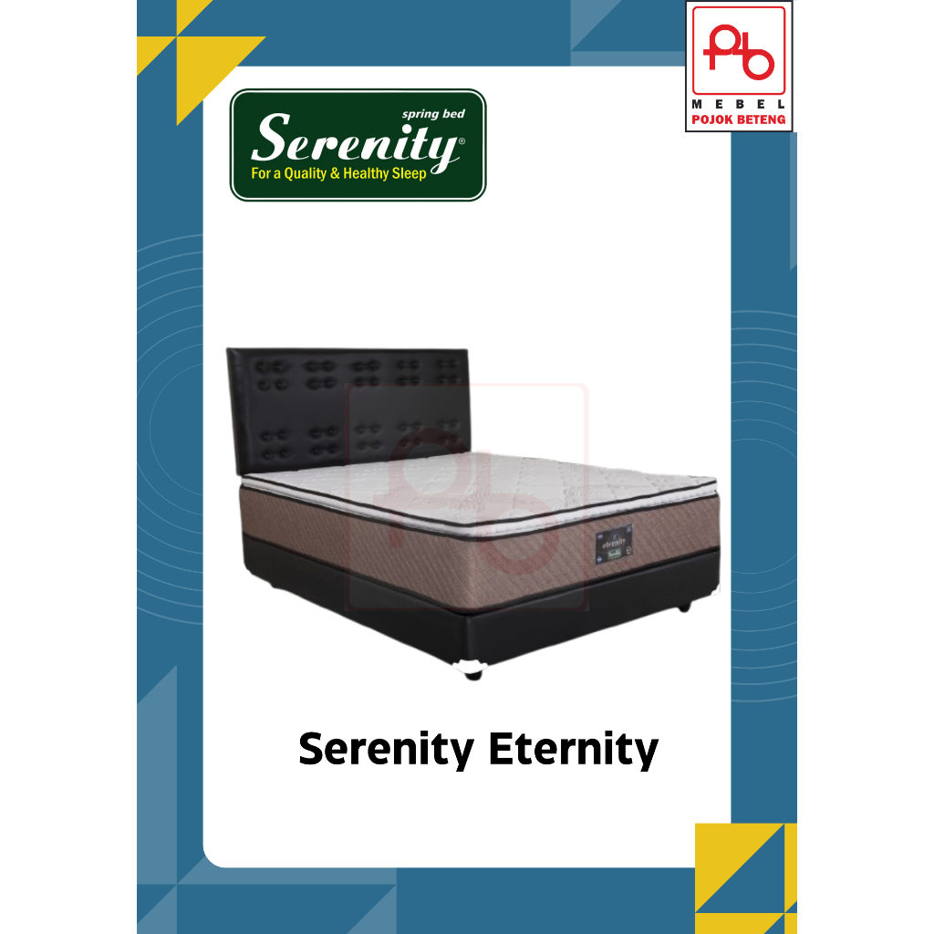 Jual KAIN TERBARU 2025 !!! Matras Springbed Elite Serenity Eternity 90 ...