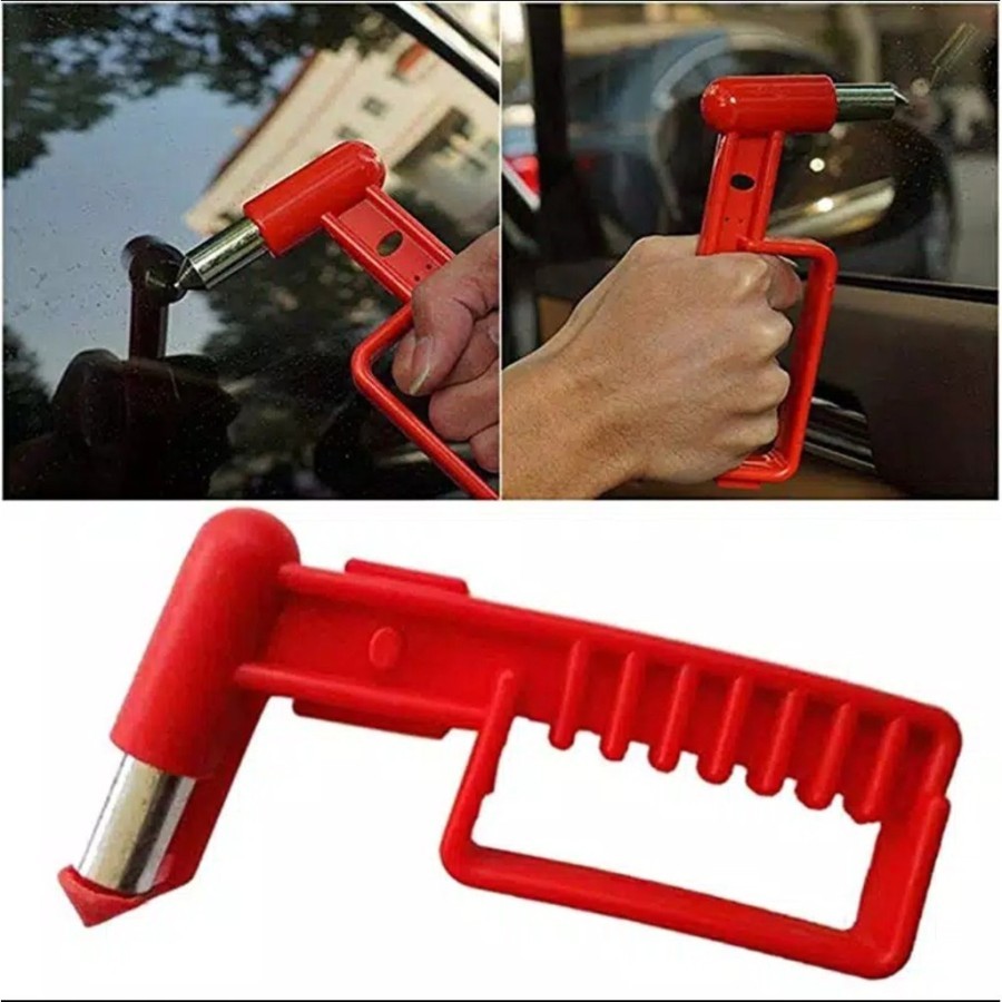 Jual EMERGENCY PALU Pemecah KACA Darurat Mobil Hammer | Shopee Indonesia