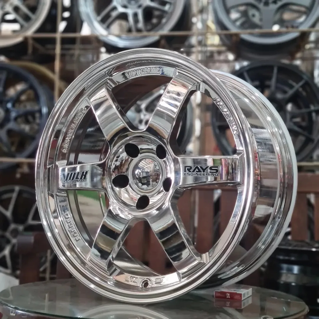Jual Velg Volk Rays Te37 Ring 18 Lebar 8.5 Pcd 5x114 Et 22 Warna Black Chorme | Velg Mobil Tie ...