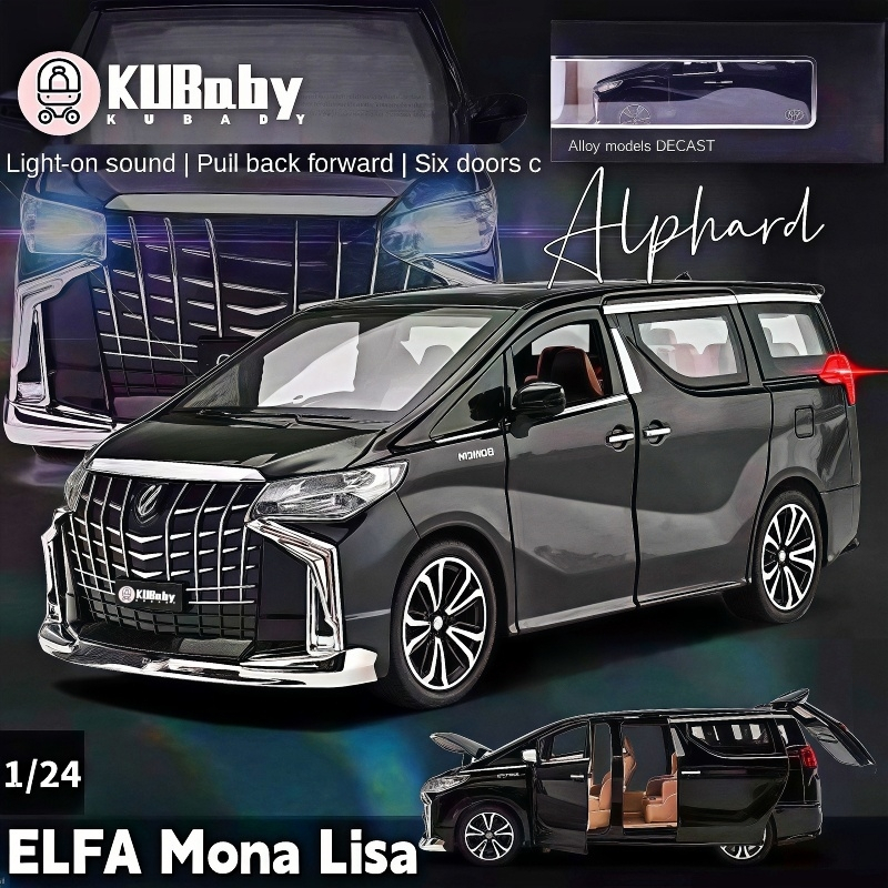 Jual IKUBABY Mainan Mobil Toyota ALPHARD Skala 1:24 dan 1:32 edisi ...
