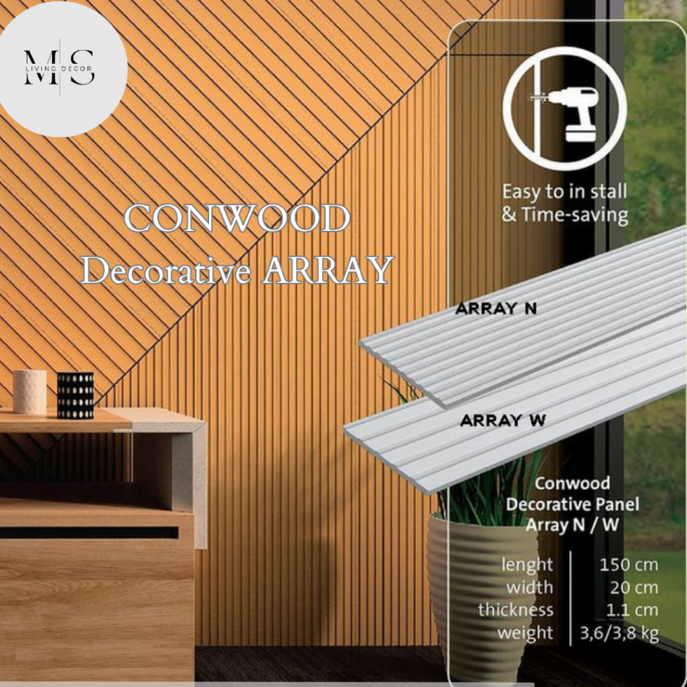 Jual Conwood Decorative Panel Array dinding indoor & outdoor | Shopee ...