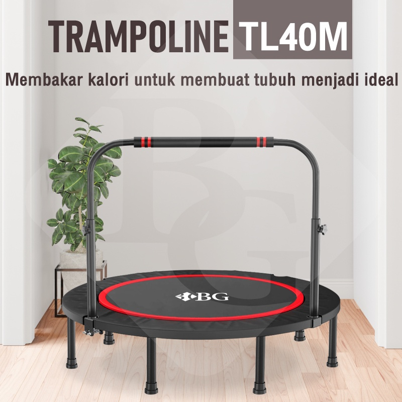 Jual HTD Sport Trampoline Anak Dewasa Elastis Indoor Outdoor Alat Olahraga Fitness 40 Inch - 50 ...