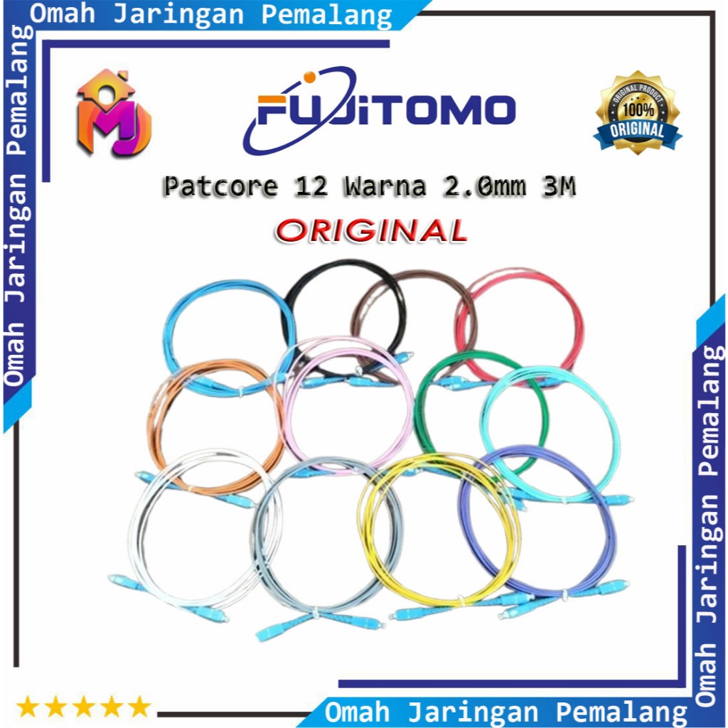 Jual ORI Pathcore FUJITOMO 12 Warna 2.0MM 3M/Pathcore Warna Warni | Shopee Indonesia