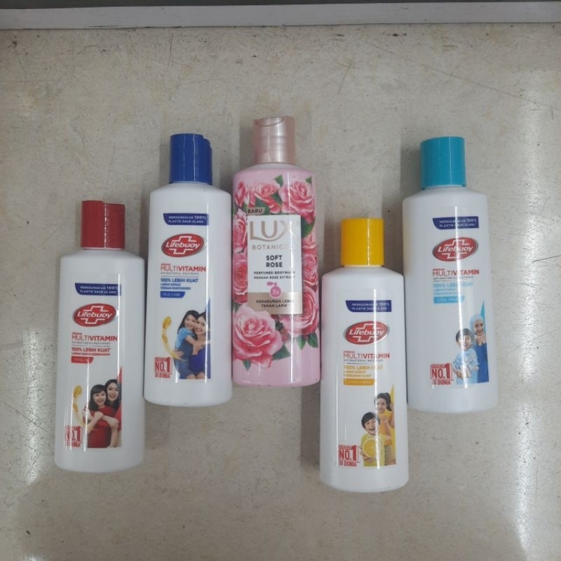Jual Lifebuoy Body Wash 100ml Total/ Mild/ Lemon/ Cool/ Lux Body Wash Soft Rose | Shopee Indonesia