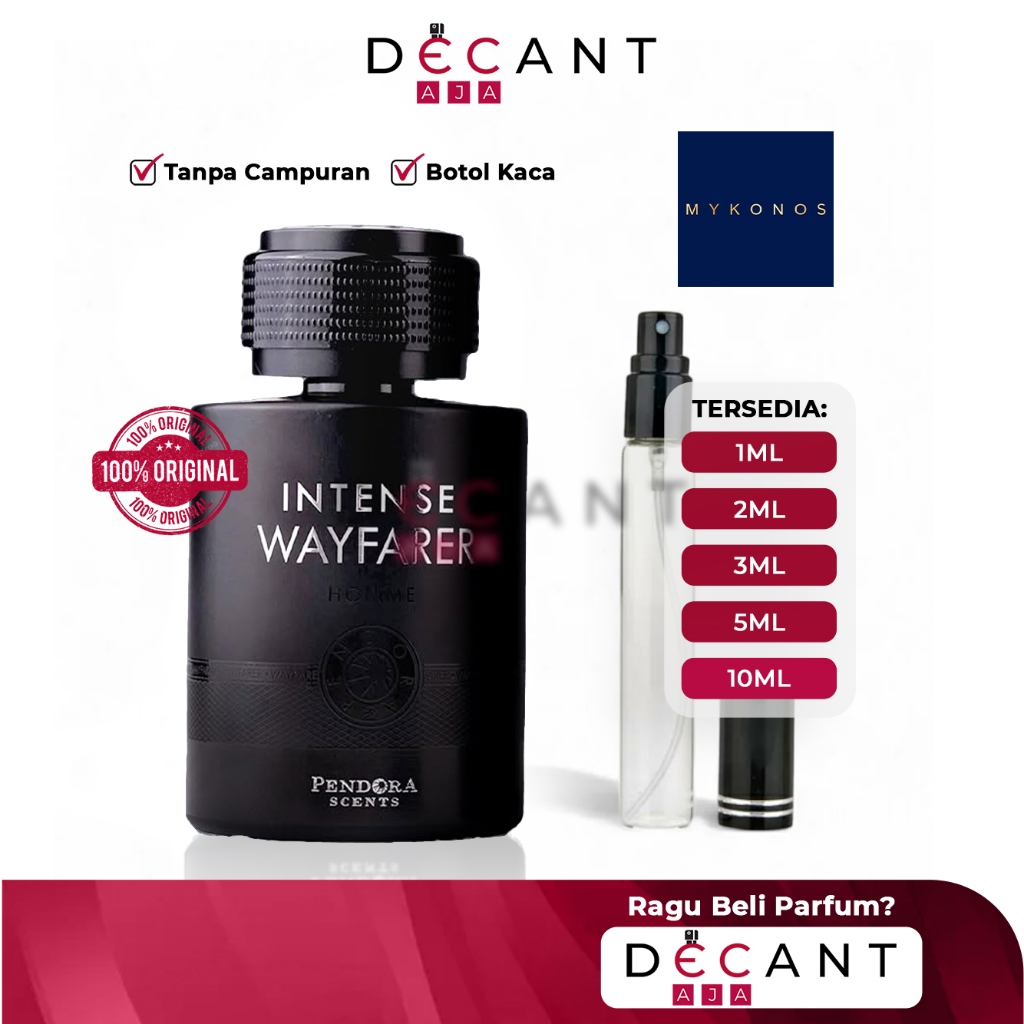 Jual Decant Intense Wayfarer by Pendora Scents - Share In Jar / Tester ...