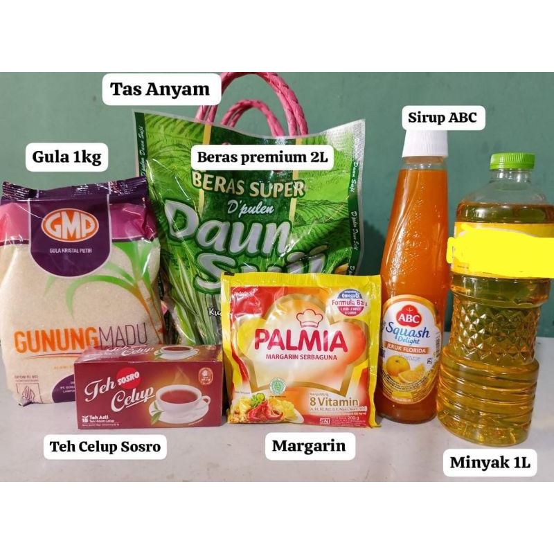 Jual paket sembako murah/paket sembako Gula/Gula Pasir Premium Putih 1 ...