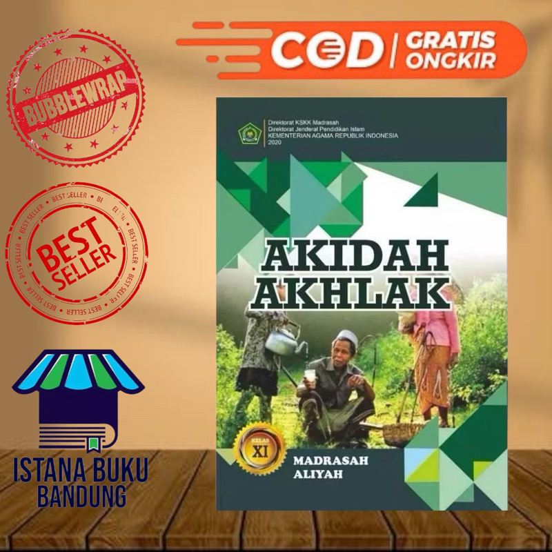 Jual Buku Akidah Akhlak MA Kelas 11 KMA 2020 | Shopee Indonesia