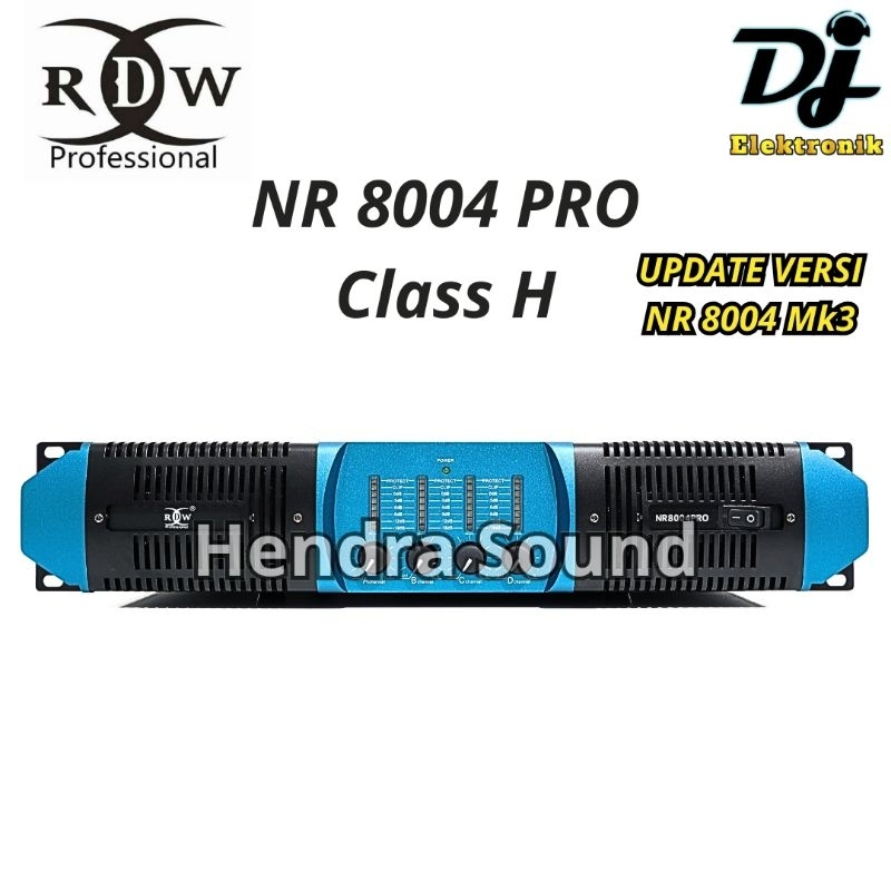 Jual RDW NR 8004 PRO / NR8004 Mk3 - Power Amplifier (4 channel ...