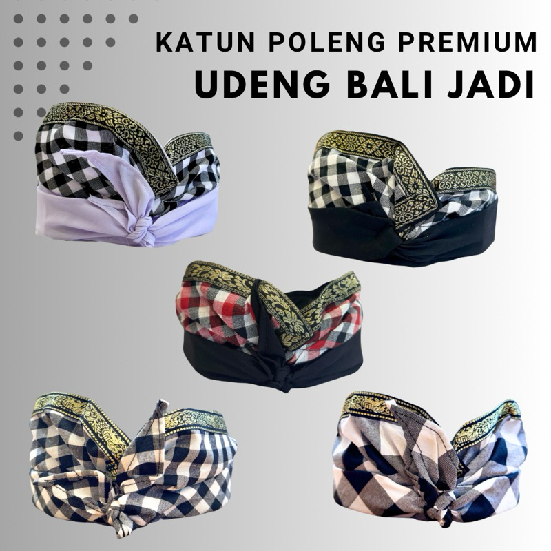 Jual Udeng Bali Jadi Poleng Premium | Shopee Indonesia