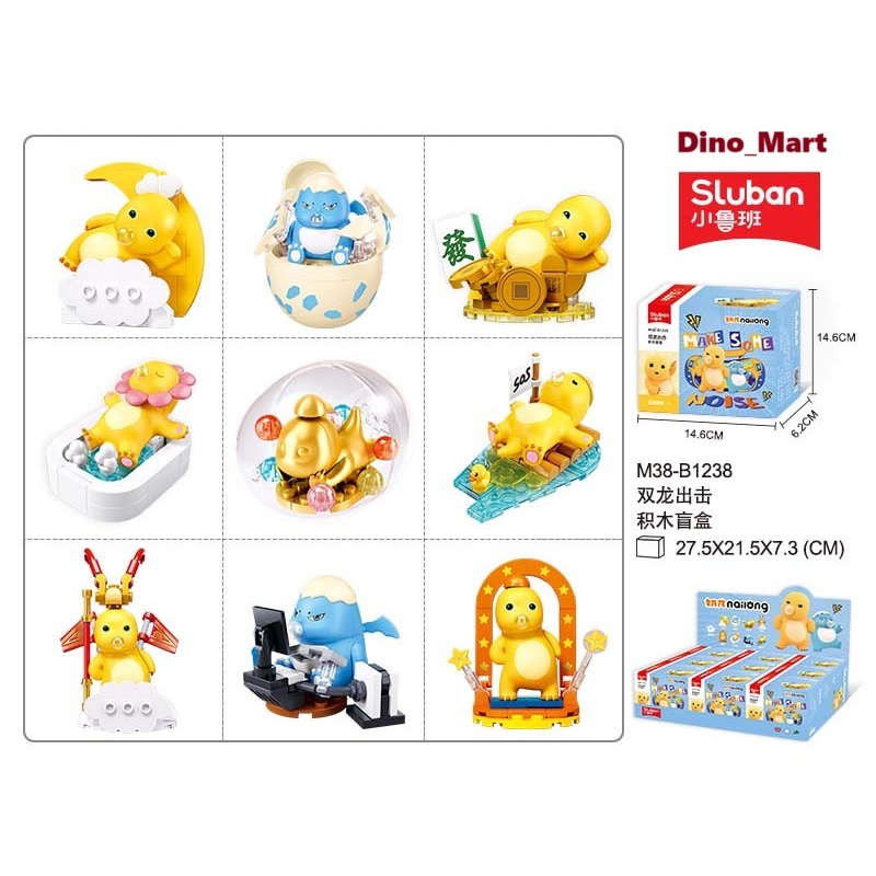 Jual Sluban Brick Nailong Blind Box Make Some Noise M38-B1238 - Mainan ...