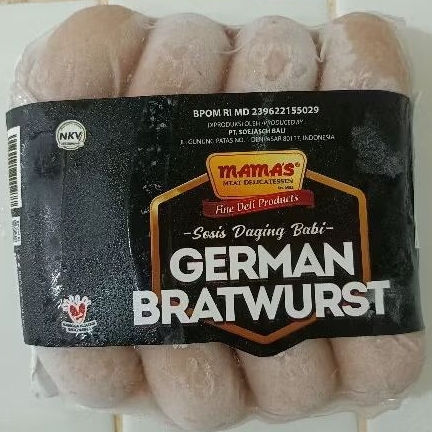 Jual Sosis Babi German Bratwurst Mamas (PT. Soejasch) | Shopee Indonesia