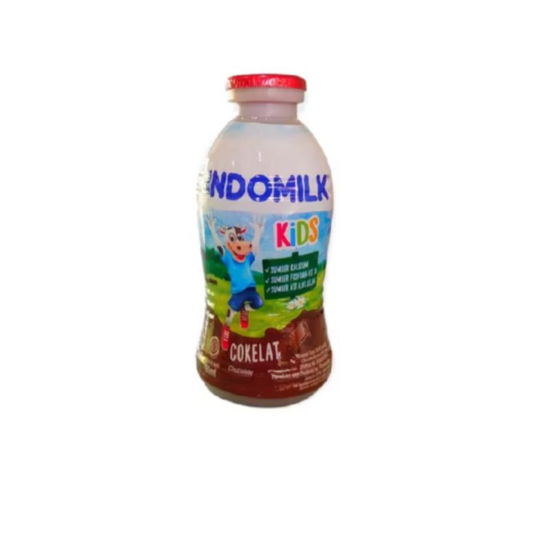 Jual Indomilk Kids Rasa Coklate Botol 190 ml | Shopee Indonesia