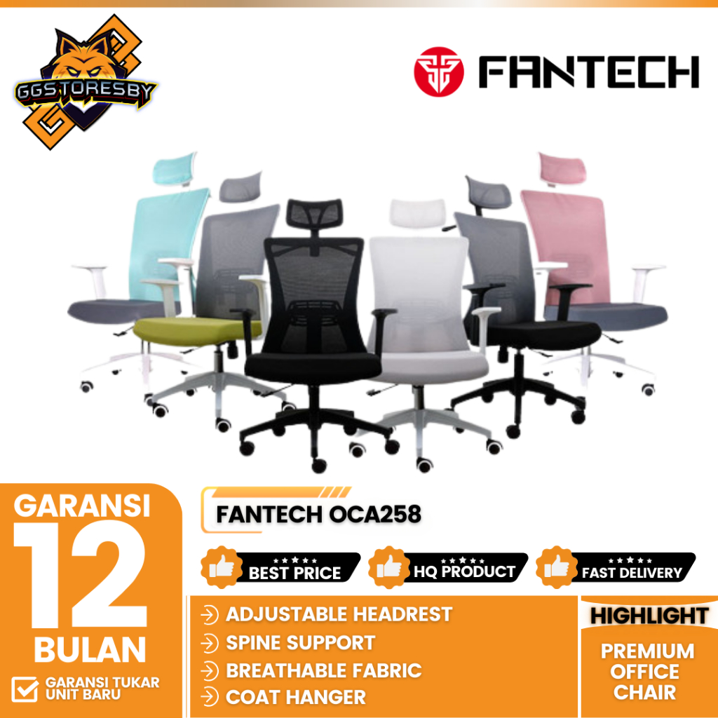 Jual FANTECH OCA258 PREMIUM OFFICE CHAIR | Shopee Indonesia