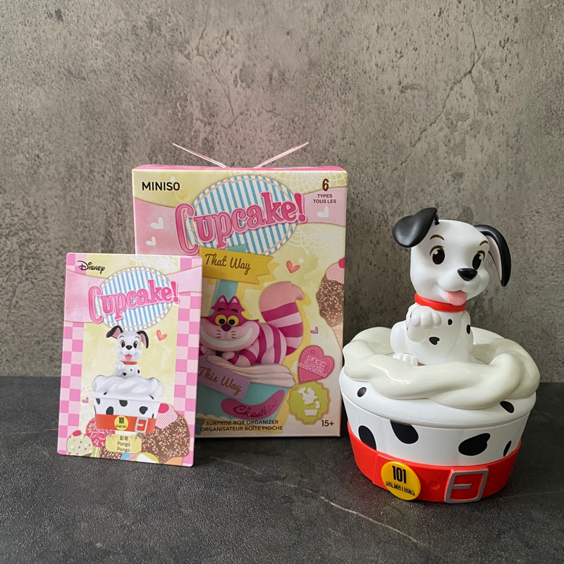Jual Miniso Cupcake Disney Surprise Box Organizer Figure Figurine Blind ...