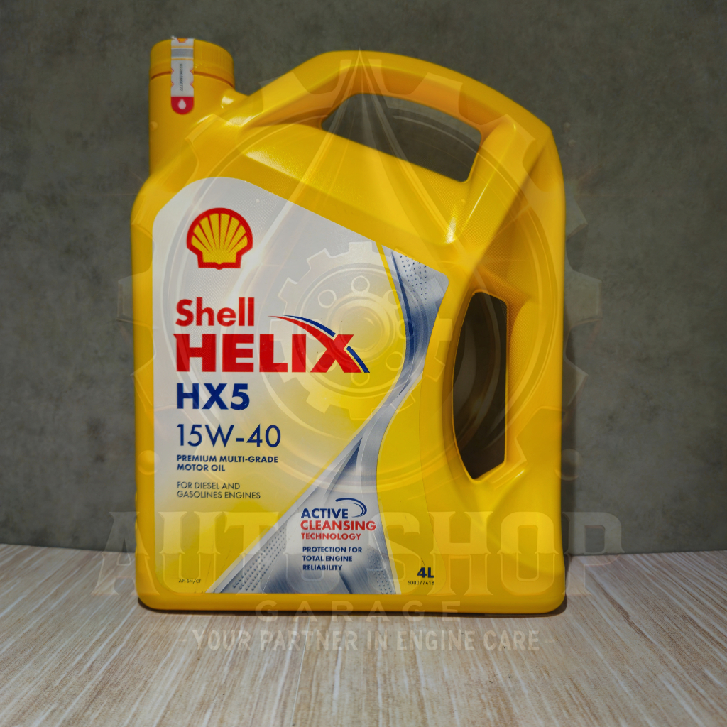 Jual Oli Shell Helix HX5 15w-40 4 Liter/1 Galon | Shopee Indonesia