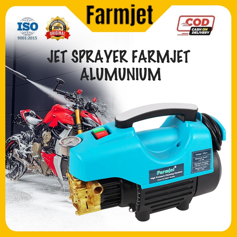 Jual Farmjet Jet Sprayer Alumunium High Pressure Electric Pressure Jet ...