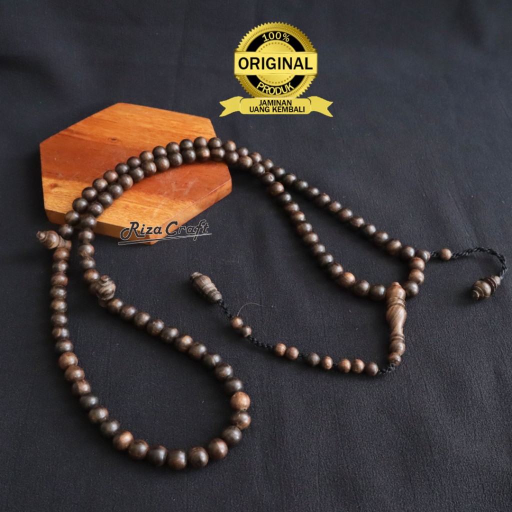 Jual Tasbih Dzikir Muslim Kayu Kalimasada Kalimosodo 99 Butir Super ...