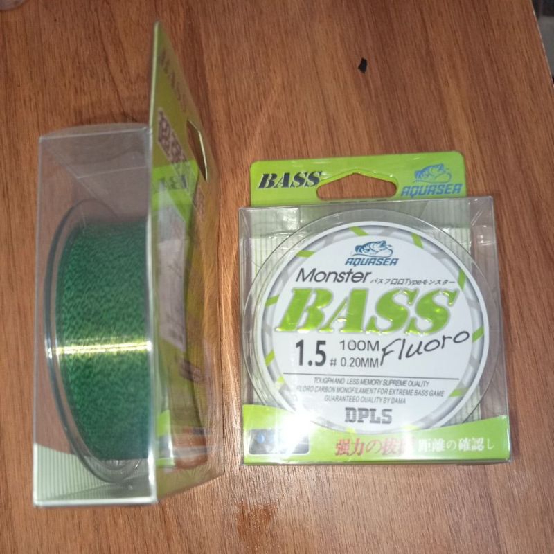 Jual SENAR AQUASEA MONSTER BASS FLURO 100M (HIJAU LUMUT) | Shopee Indonesia