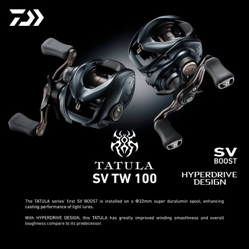 Jual REEL BC DAIWA TATULA SV TW 2020 & 2025 HANDLE KIRI | Shopee Indonesia
