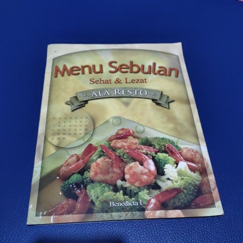 Jual RESEP MENU SEBULAN SEHAT DAN LEZAT ALA RESTO | Shopee Indonesia