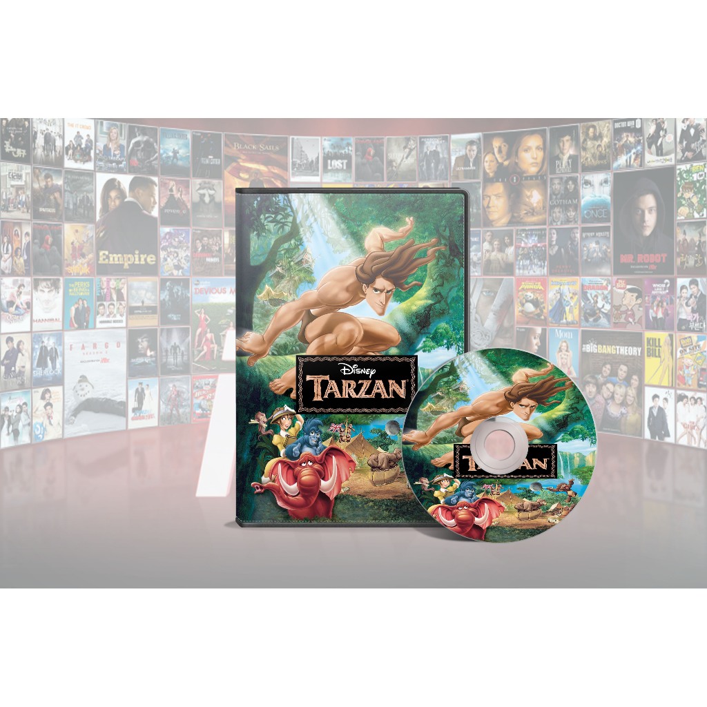 Jual DVD Film Animasi Tarzan & Tarzan II (1999-2005) | Shopee Indonesia